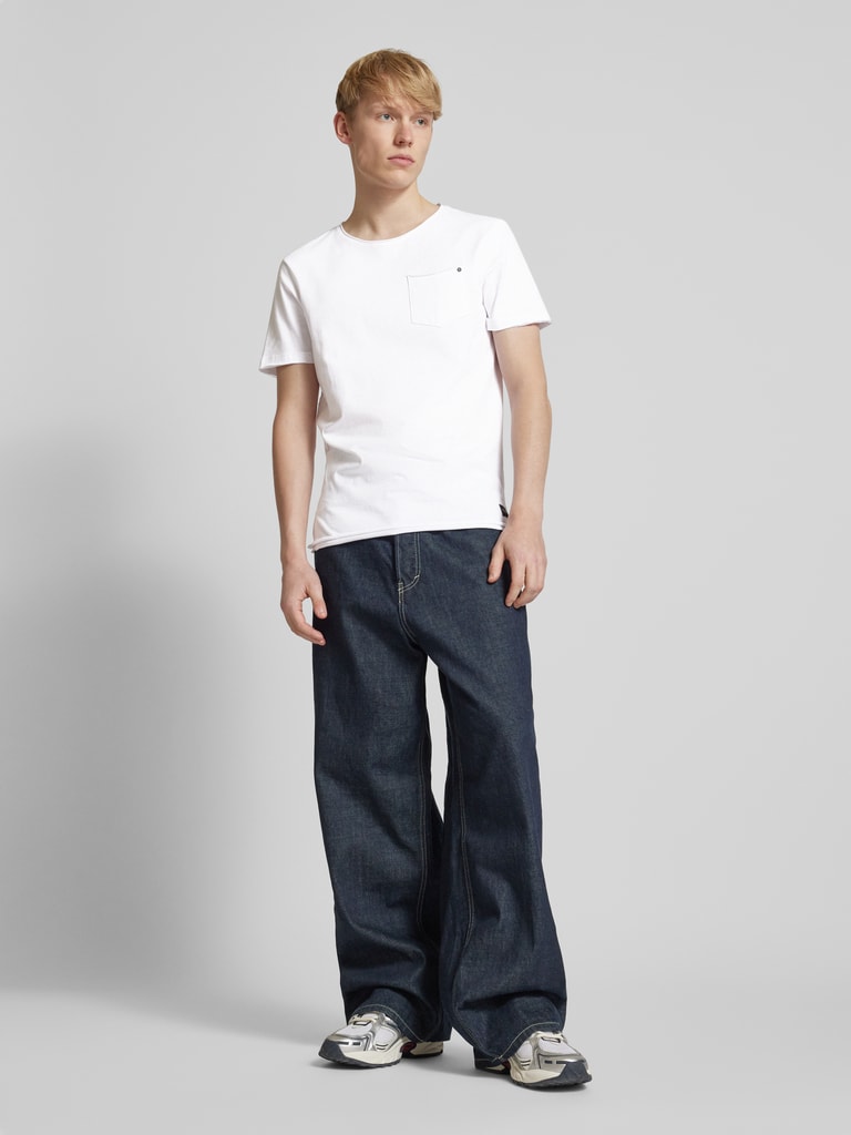 Blend T-Shirt mit Rundhalsausschnittt Modell 'NOEL' (offwhite) online ...