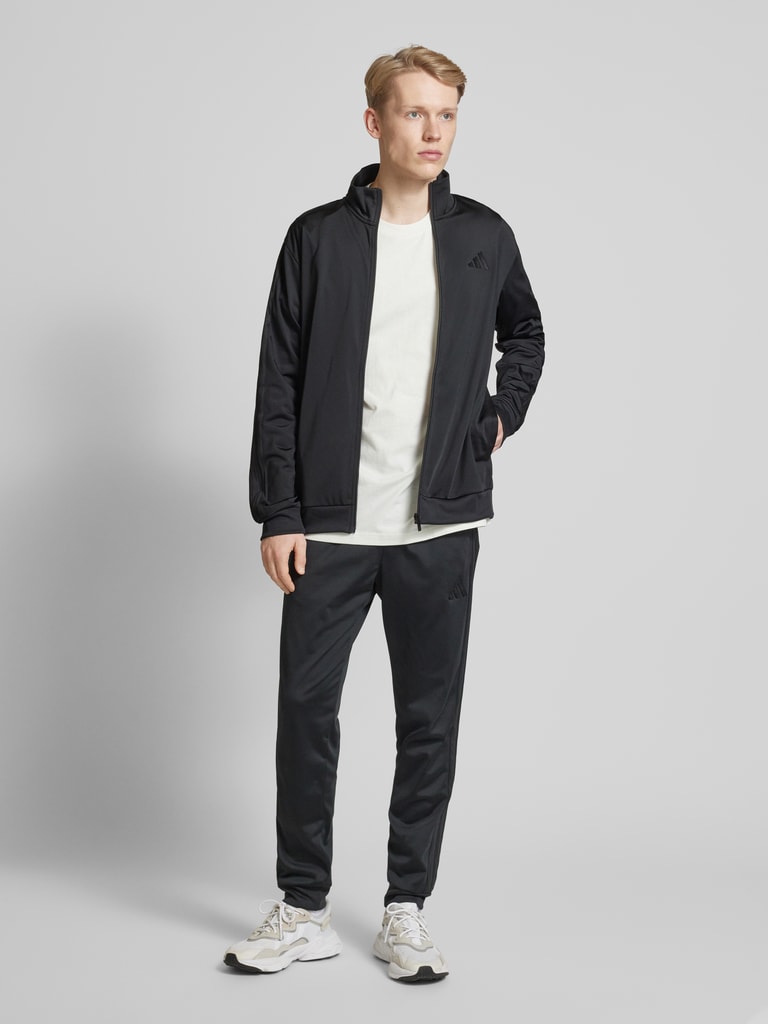 adidas Sportswear Slim fit sweatpants met tunnelkoord in zwart online ...