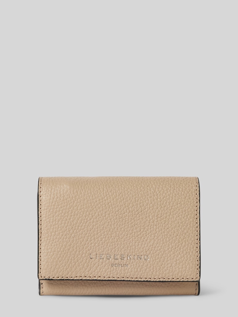 LIEBESKIND BERLIN Leren portemonnee met label in reliëf, model 'Hilla ...
