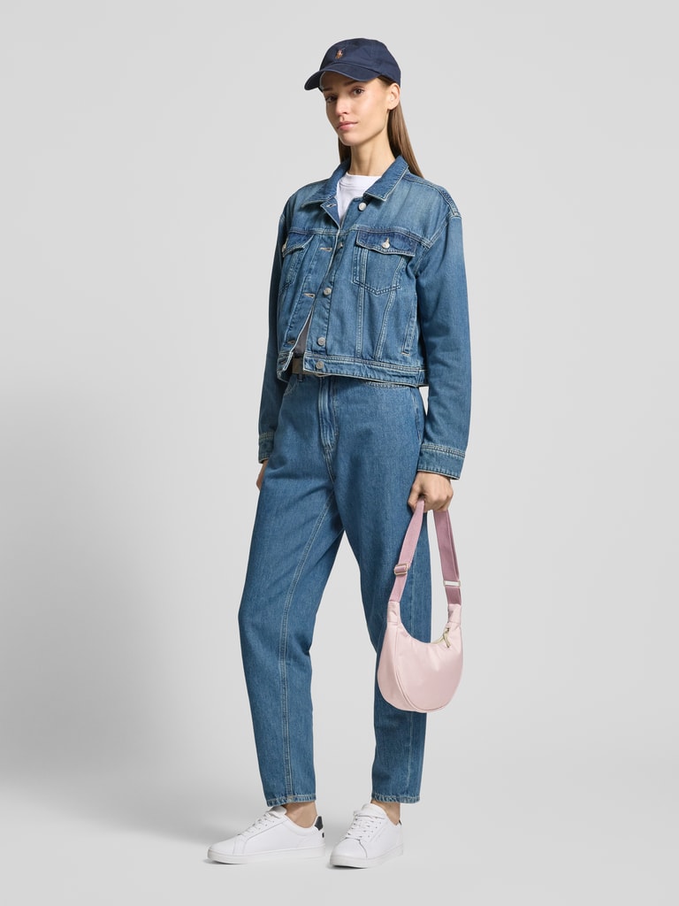 LEFRIK Handtasche mit Label-Detail Modell 'LUA' (mauve) online kaufen