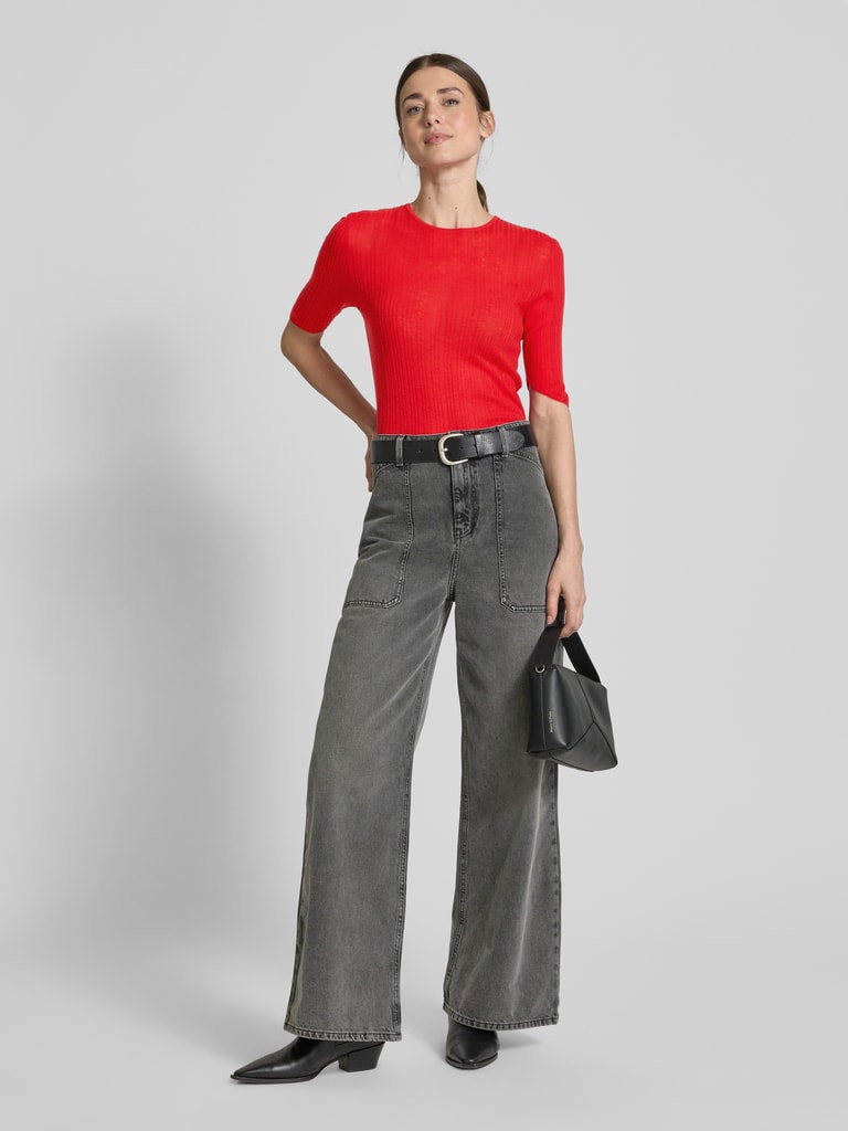 Kup online MOS MOSH Bluzka z dzianiny z okrągłym dekoltem model ‘BOUCH ...