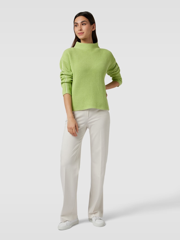 OPUS Strickpullover mit Stehkragen Modell 'Puntsi' (hellgruen) online ...