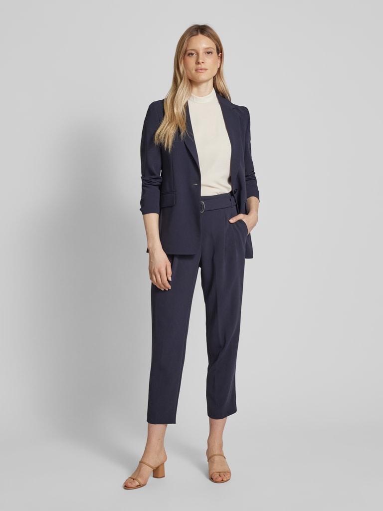 BOSS Regular Fit Stoffhose mit Gürtel Modell 'Tapiah' (dunkelblau ...