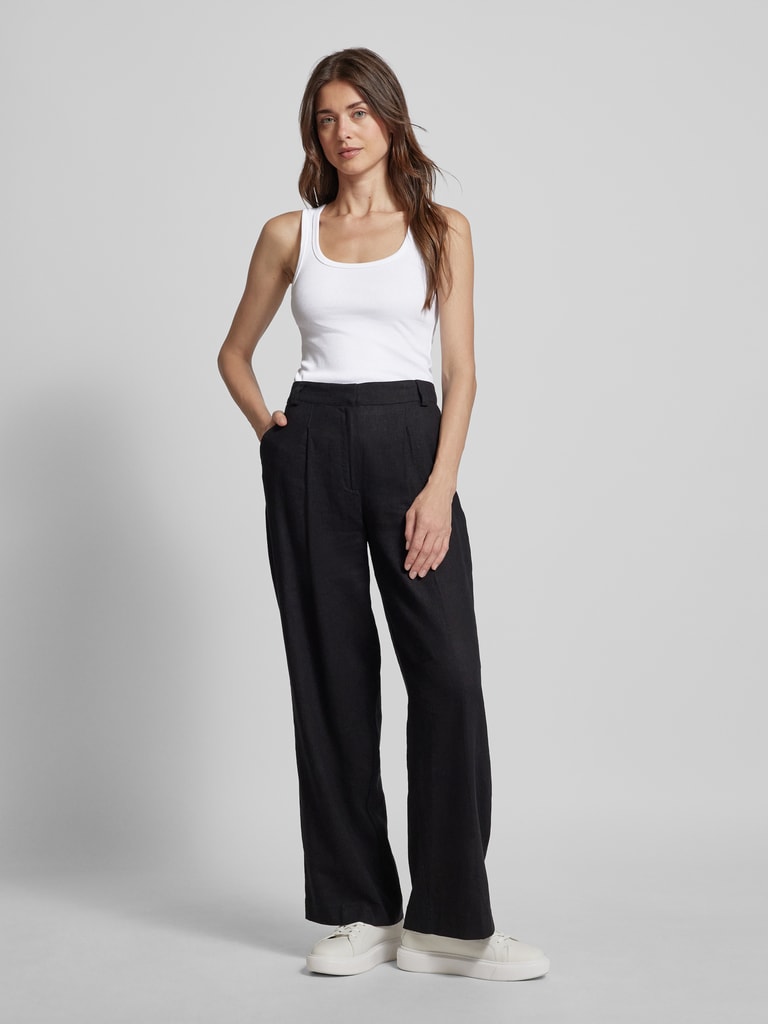 Jake*s Casual Top mit Feinripp (weiss) online kaufen