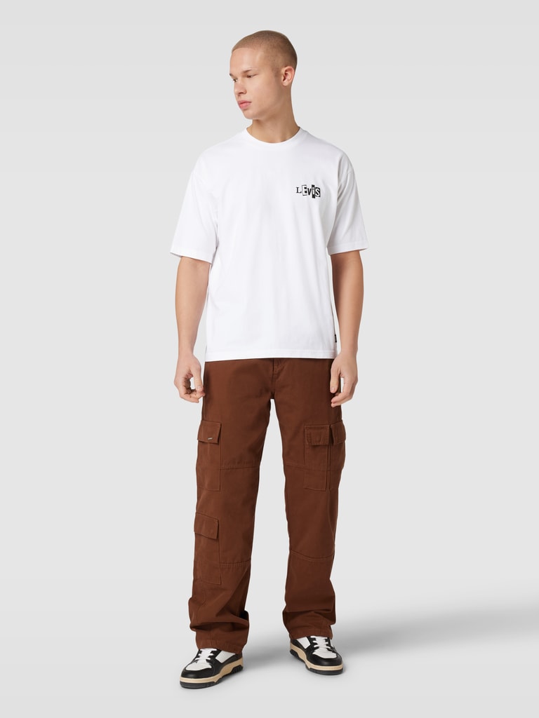 Kup online Levi's® T-shirt z nadrukiem z logo (biały)