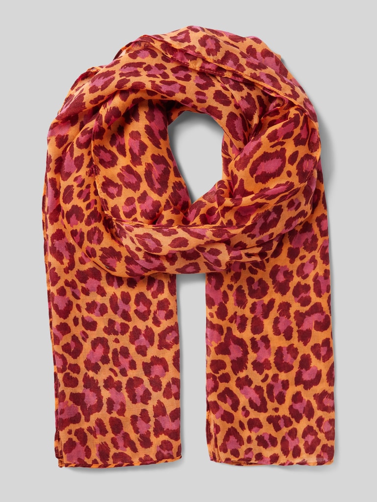 Codello Schal mit Animal-Print (orange) online kaufen