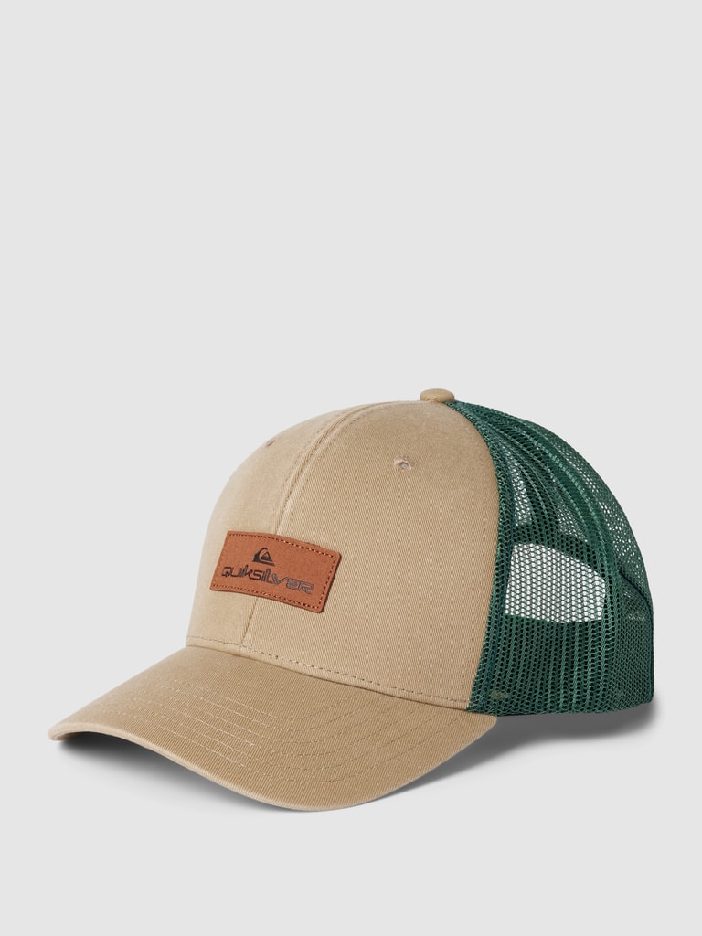 Quiksilver Basecap mit Label-Patch Modell 'DOWN THE HATCH' (beige ...
