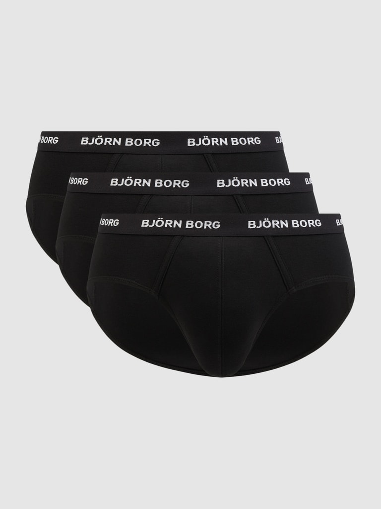 Björn Borg Perfect Fit Slip im 3er-Pack (black) online kaufen