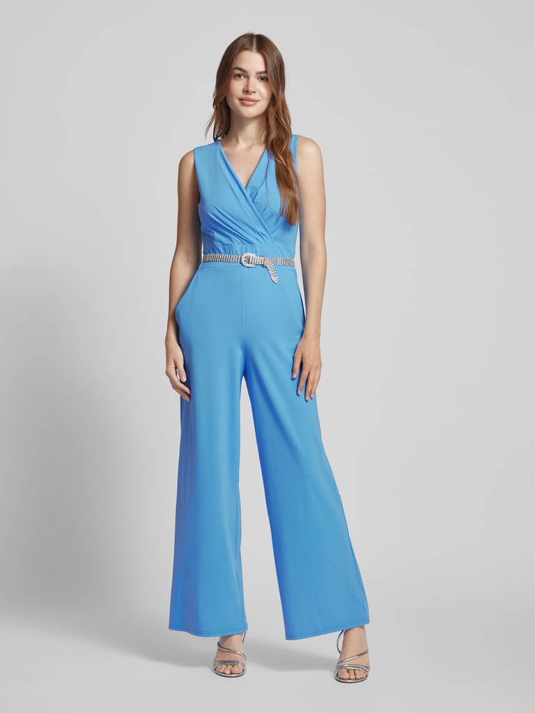 Vera Mont Jumpsuit in Wickel-Optik (marine) online kaufen
