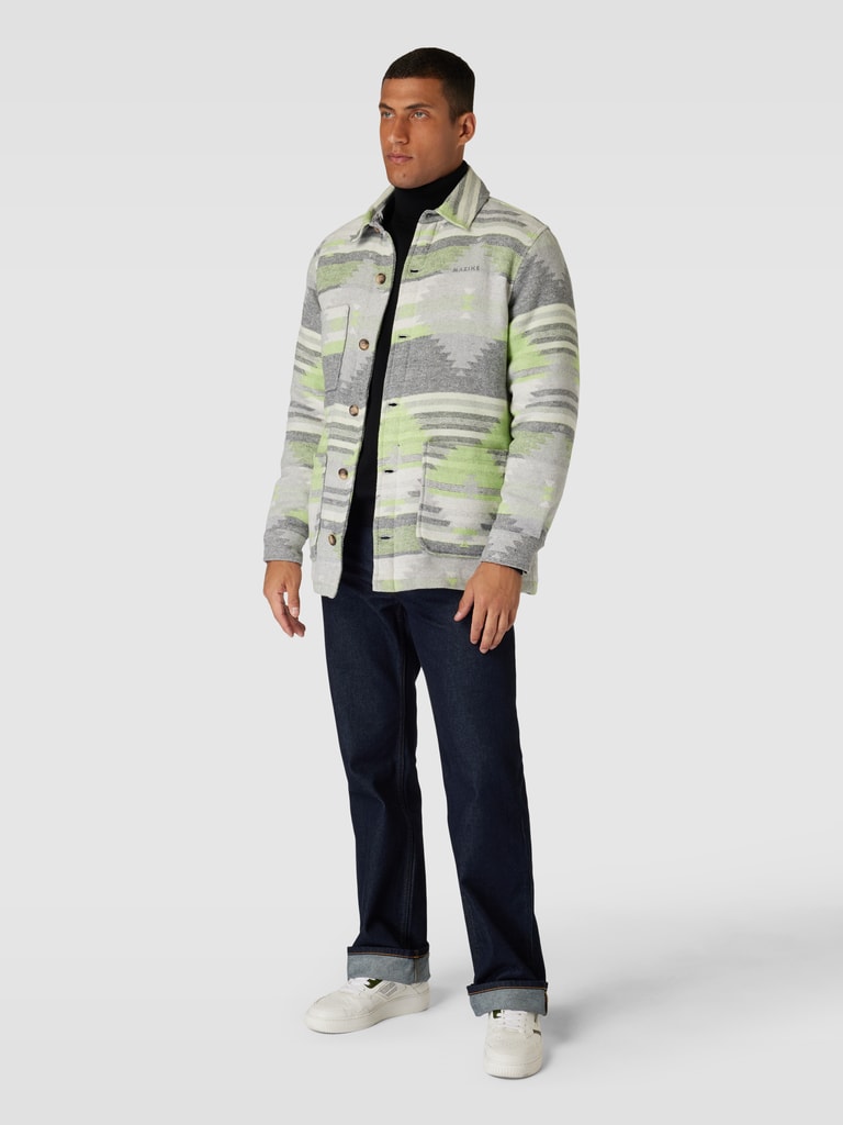 Mazine Regular Fit Freizeithemd im Ethno-Look Modell 'Deanes Shaket ...
