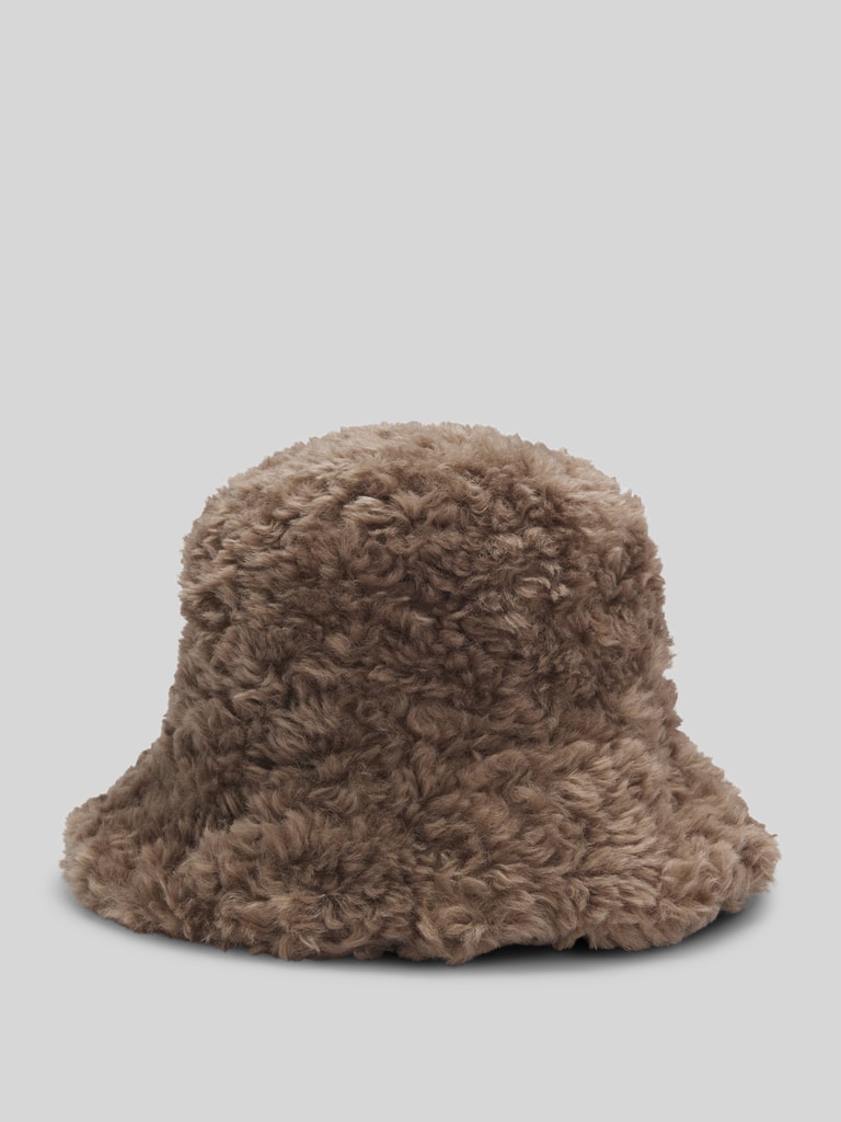 Kup online BOSS Czapka typu bucket hat z futerka model ‘VALENTYNE ...