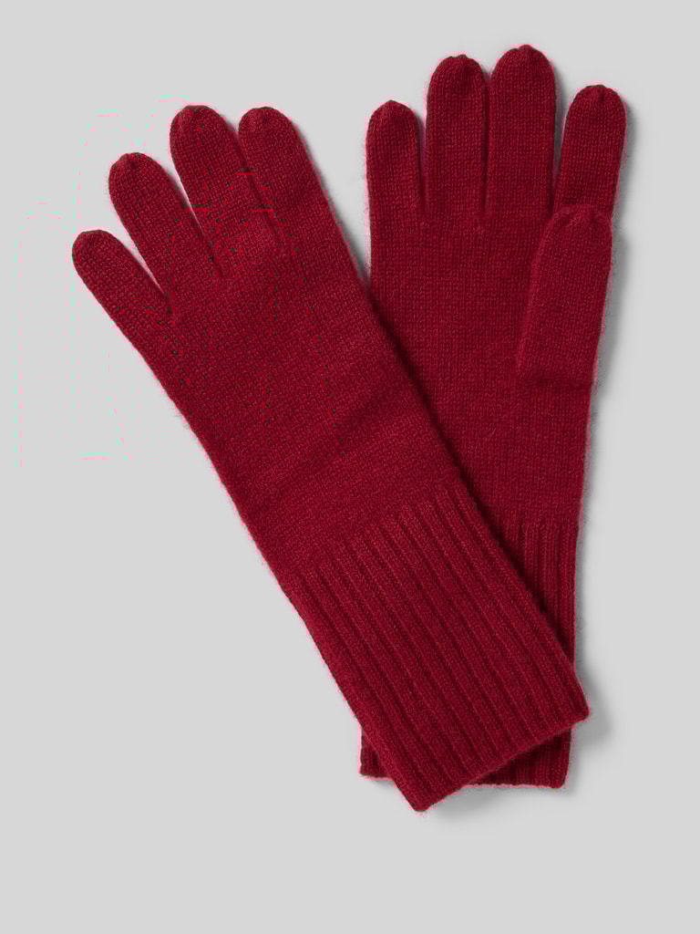 Seeberger Handschuhe aus reinem Kaschmir (bordeaux) online kaufen