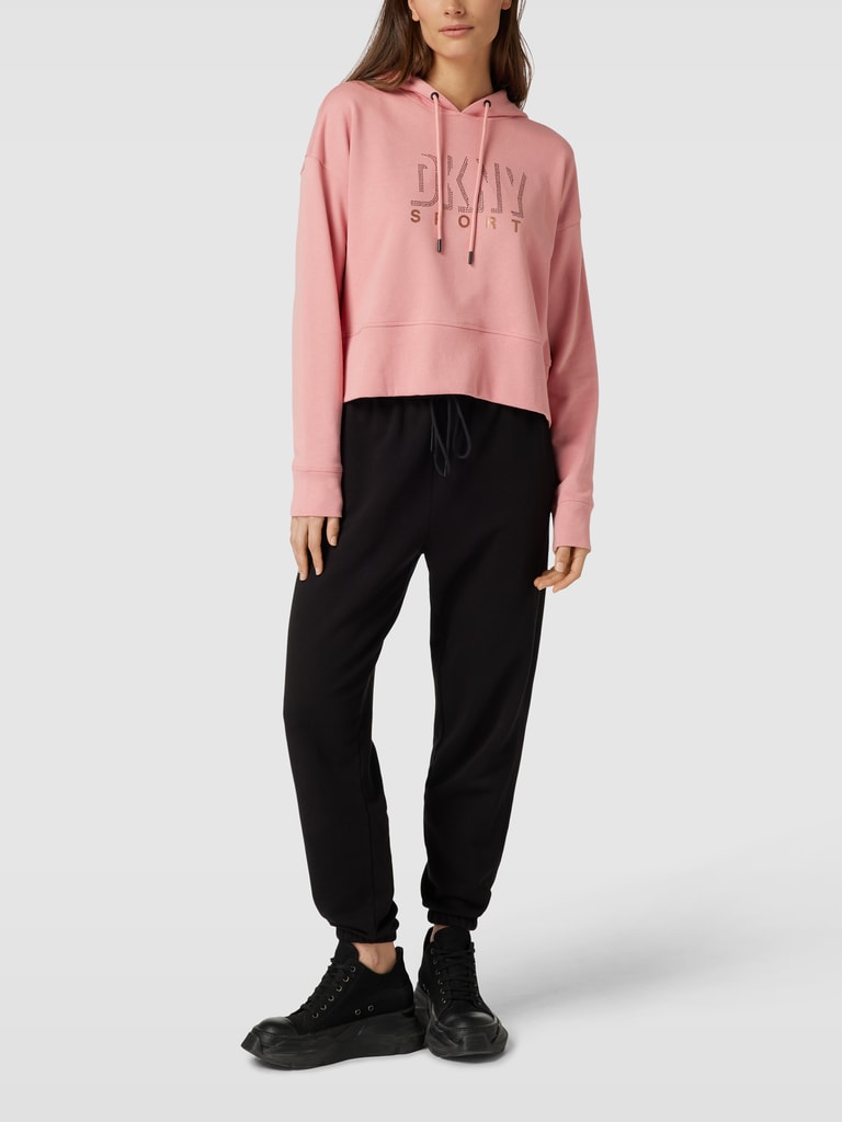 DKNY PERFORMANCE Hoodie mit Label-Print (terra) online kaufen