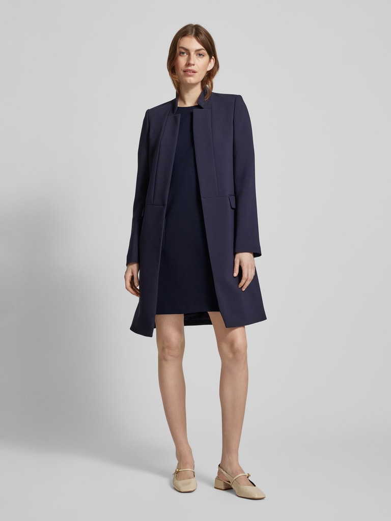 Jake*s Collection Mini-jurk met opgestikte zakken in marineblauw online ...