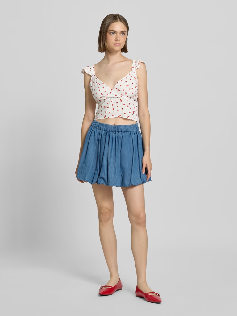 Only Slim Fit Crop Top aus reiner Viskose Modell 'NOVA LIFE' (offwhite ...