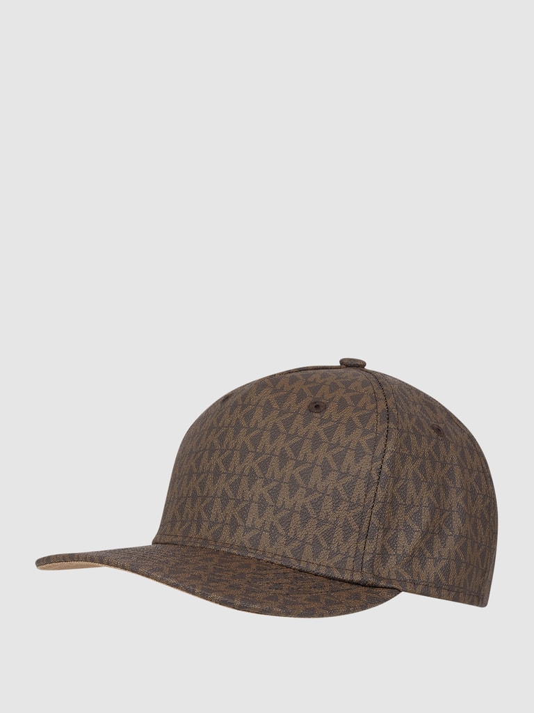 Michael Kors Cap mit Logo-Muster (mittelbraun) online kaufen