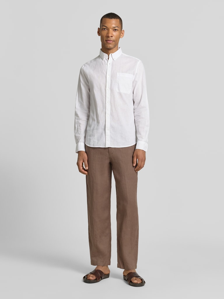 Jack & Jones Premium Leinenhose mit Eingrifftaschen Modell 'KARL ...