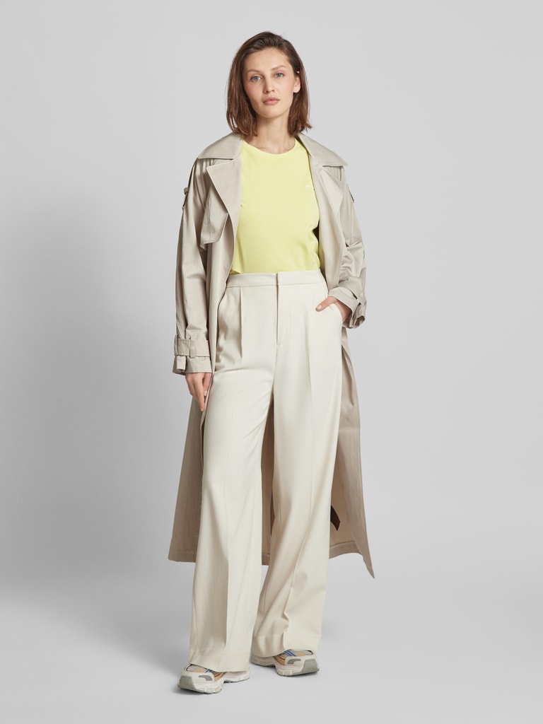 Gant T-Shirt mit Label-Stitching (neon gruen) online kaufen