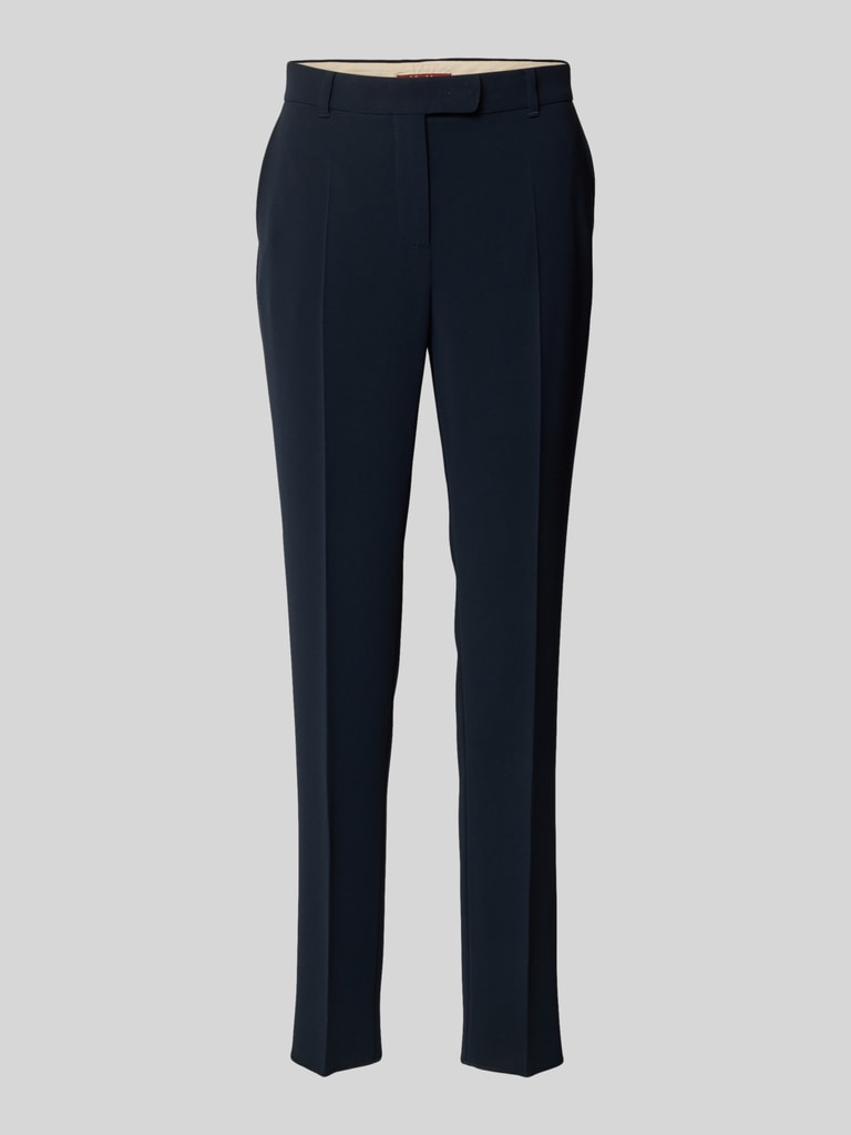 Max Mara Studio Slim Fit Anzughose mit Bügelfalten Modell 'JERTA ...
