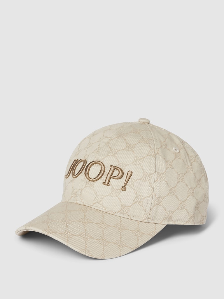 JOOP! Basecap mit Allover-Logo-Muster (beige) online kaufen