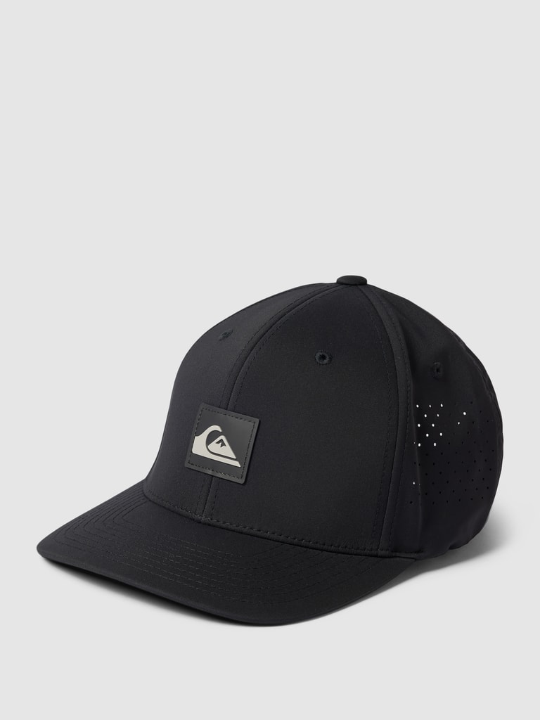 Quiksilver Base Cap mit Label-Patch Model 'ADAPTED' (black) online kaufen