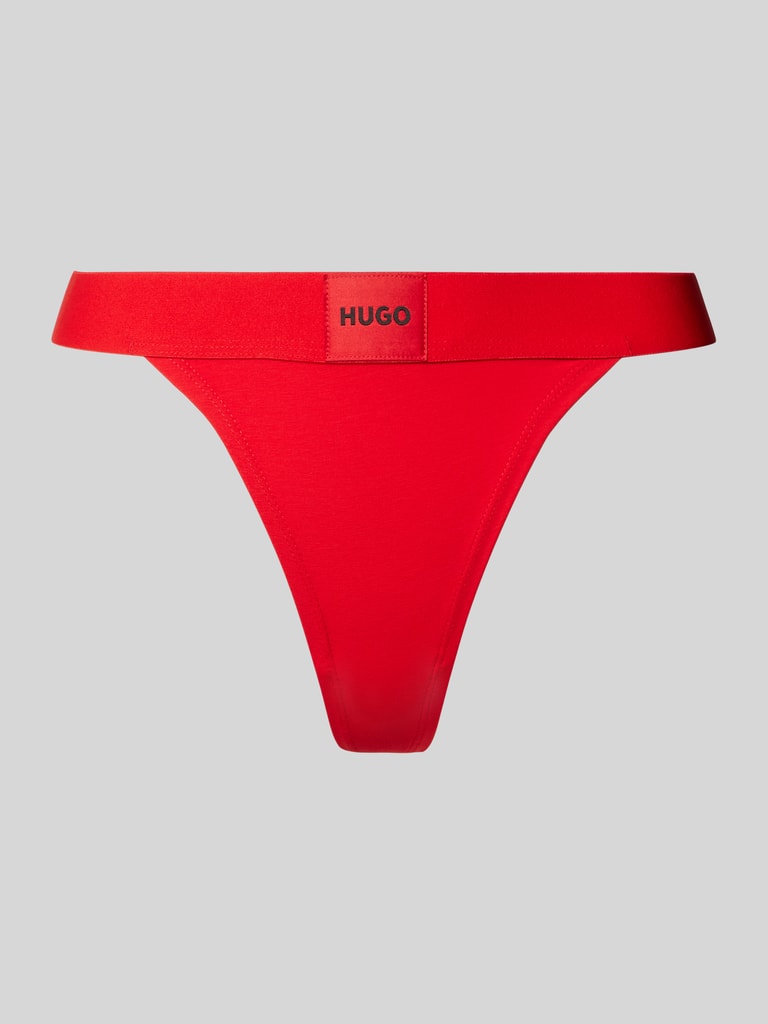 HUGO String mit Label-Patch (rot) online kaufen