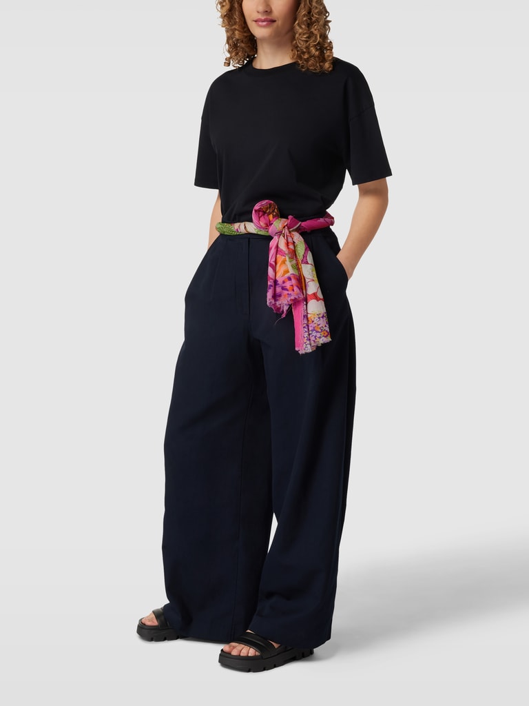 Codello Schal mit floralem Allover-Muster Modell 'PEACE LOVE JOY' (pink ...