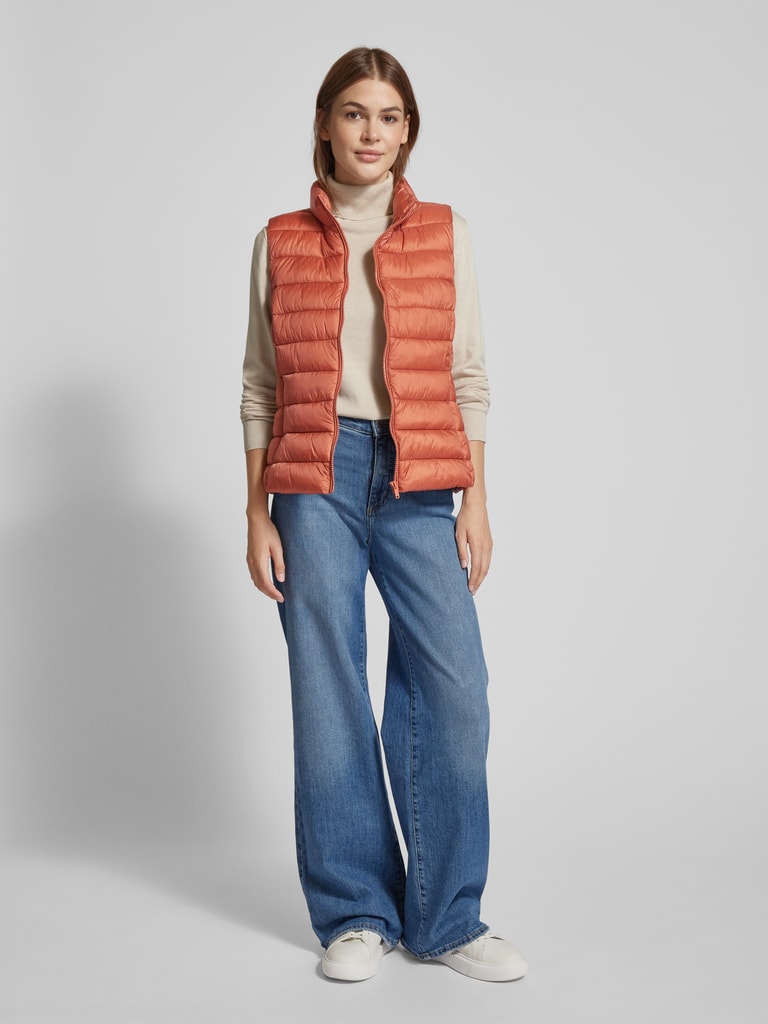 Jake*s Casual Steppweste mit Stehkragen (terra) online kaufen