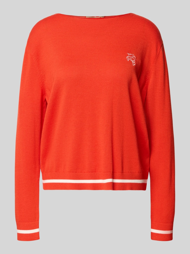 Smith and Soul Regular fit pullover van viscosemix in gebreide look in ...