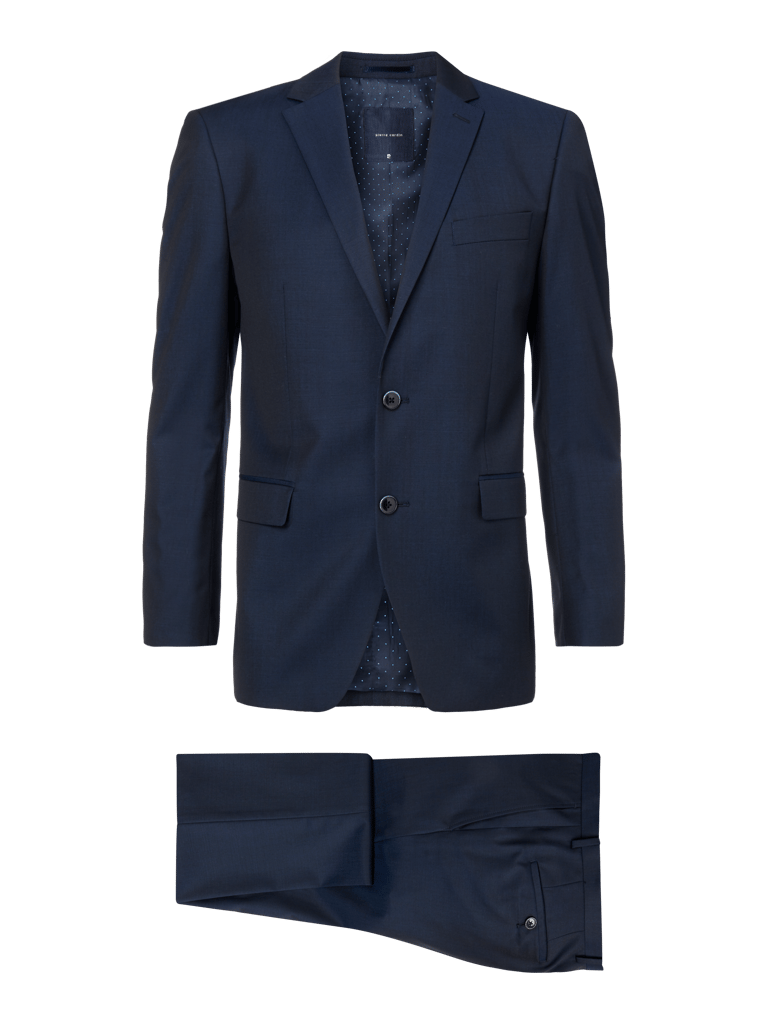 Pierre Cardin Anzug mit 2-Knopf-Sakko (dunkelblau) online kaufen