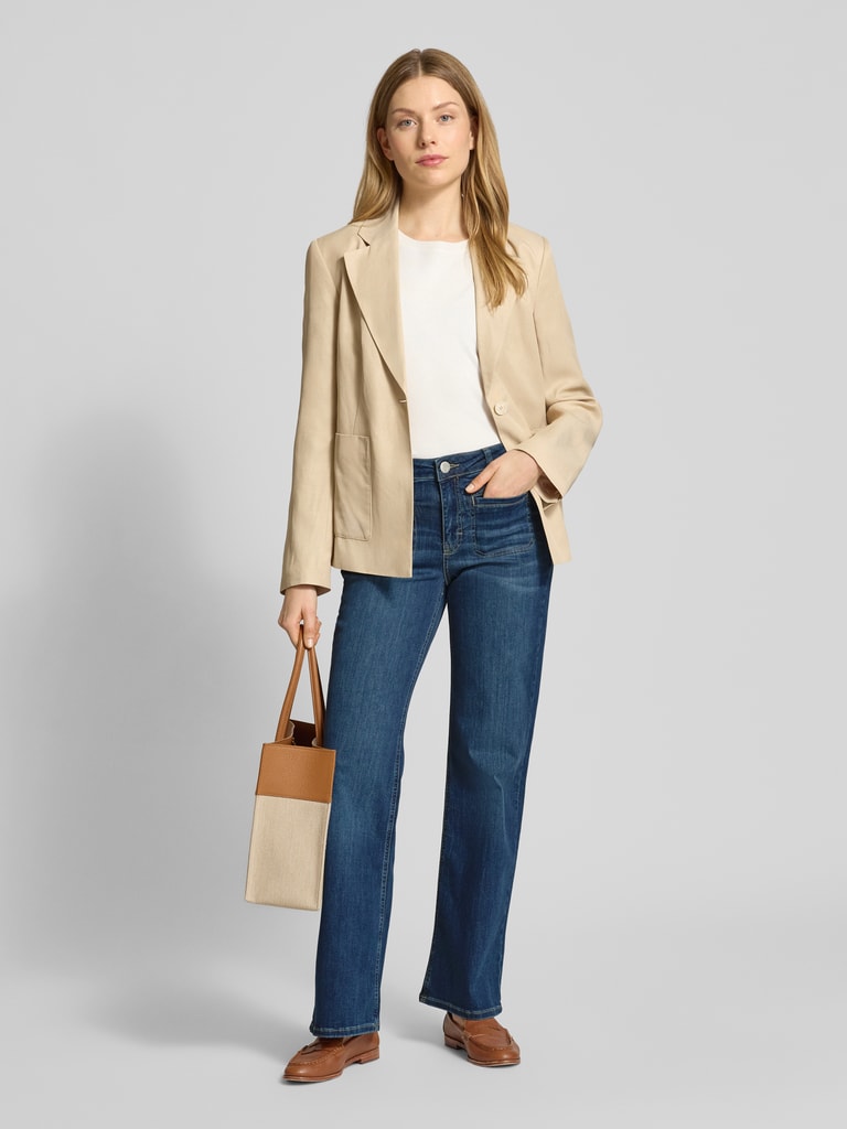 OPUS PANTS Bootcut Jeans mit Leistentaschen Modell 'Melly fresh ...