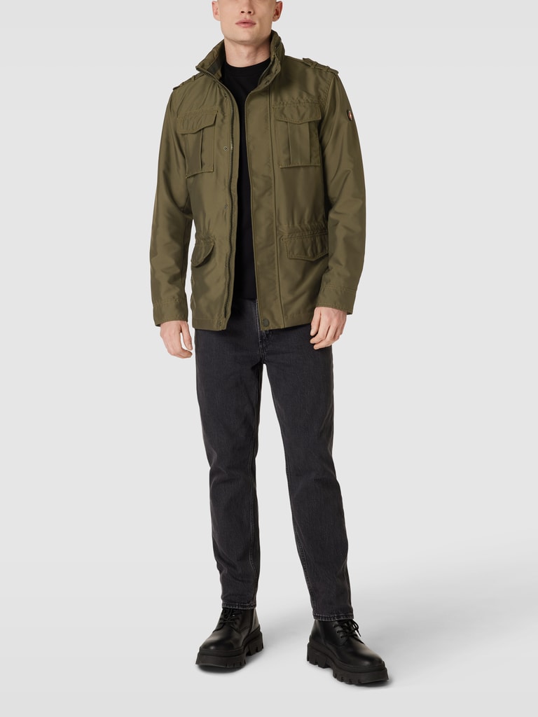 Wellensteyn Funktionsjacke mit Stehkragen (oliv) online kaufen