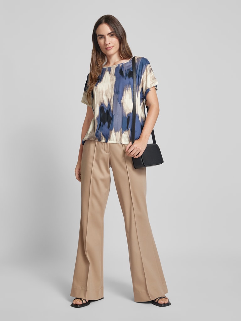 Kaffe Blouseshirt met ronde hals, model 'beathe' in koningsblauw online ...