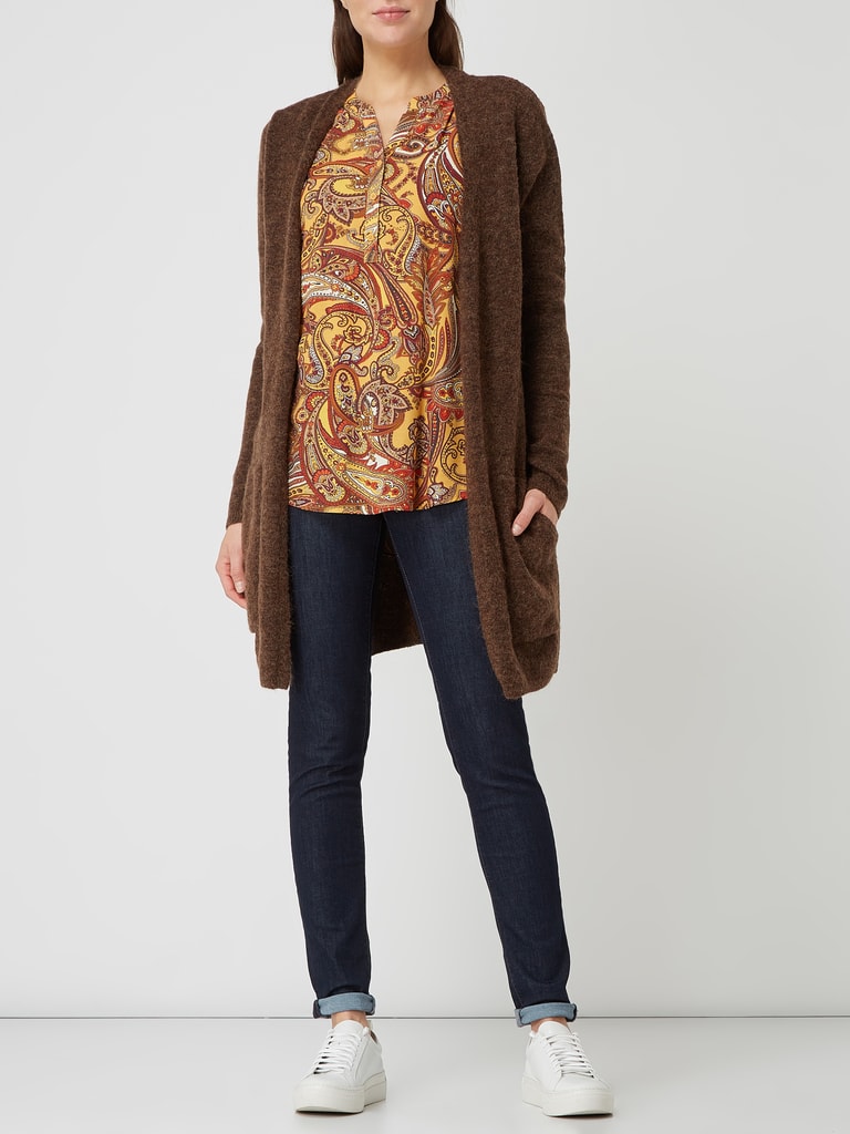 ILSE JACOBSEN Cardigan mit Alpaka Modell 'Foxy' (mittelbraun mel) online kaufen
