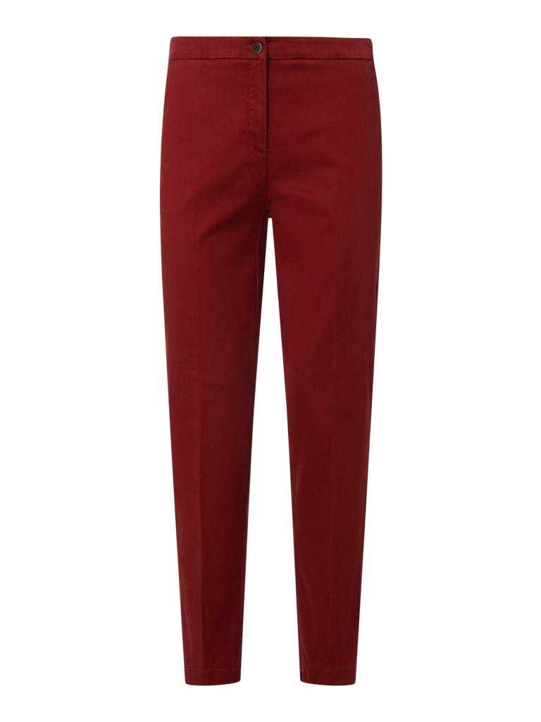 Brax Chino mit elastischem Einsatz Modell 'Maron' (rostrot) online kaufen