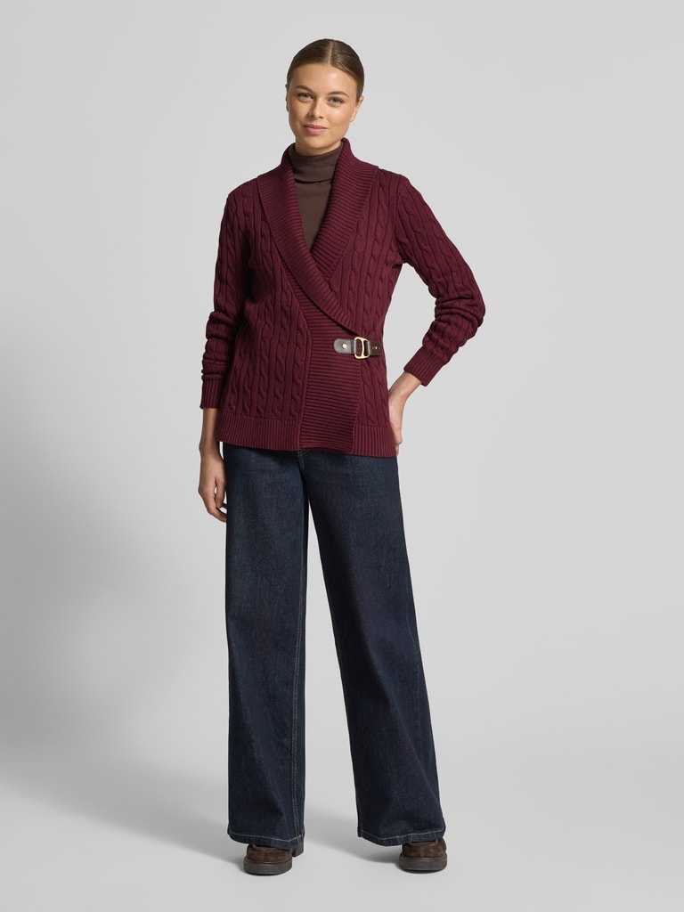 Lauren Ralph Lauren Regular fit cardigan in brei-look model 'Donato' in ...