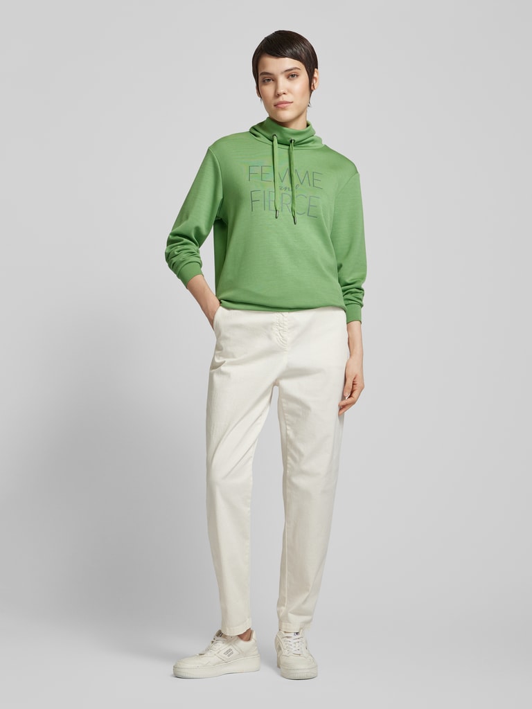 Soyaconcept Sweatshirt Mit Stehkragen Und Tunnelzug Modell Banu