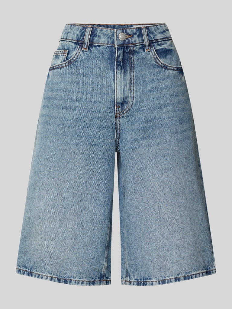 Noisy May Korte jeans met steekzakken model 'MINDIE' in lichtblauw ...