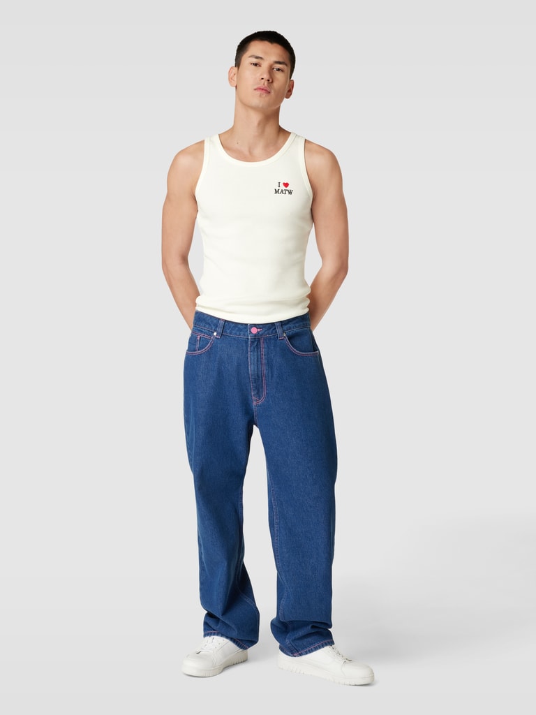 Review X MATW MATW X REVIEW - Tanktop in Ripp-Optik (offwhite) online ...