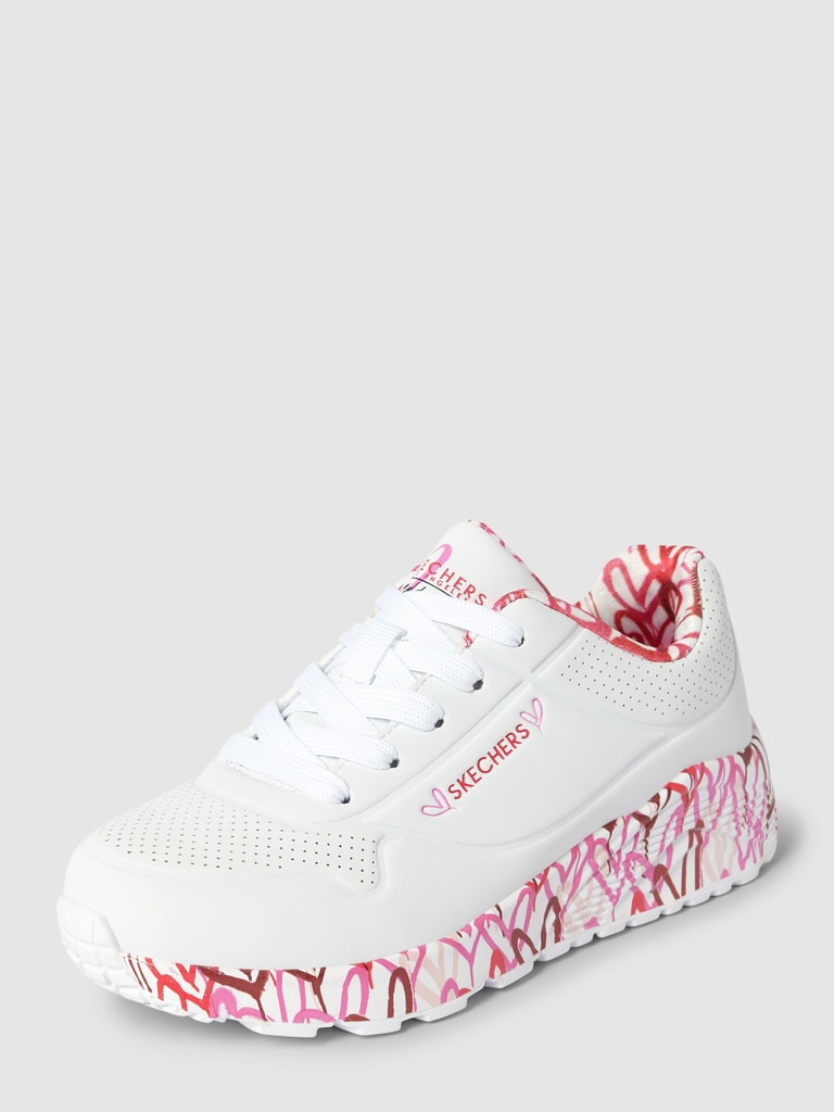 SKECHERS Sneaker mit Label-Details Modell 'LOVELY' (weiss) online kaufen