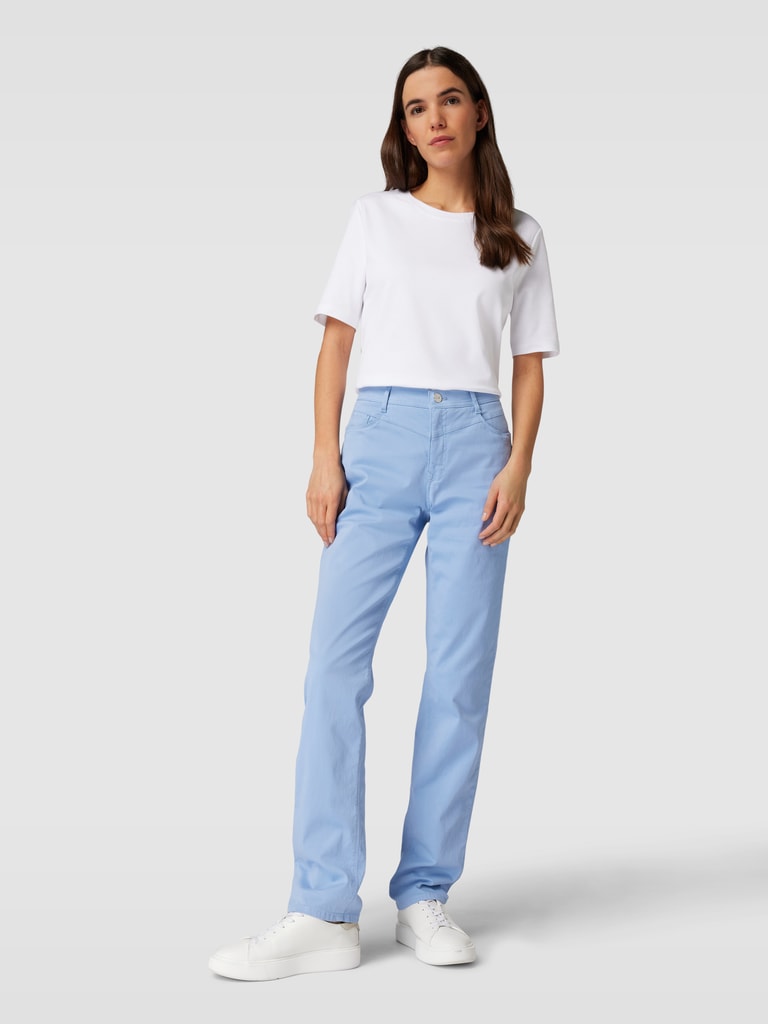 Brax Hose im 5-Pocket-Design Modell 'MARY' (bleu) online kaufen