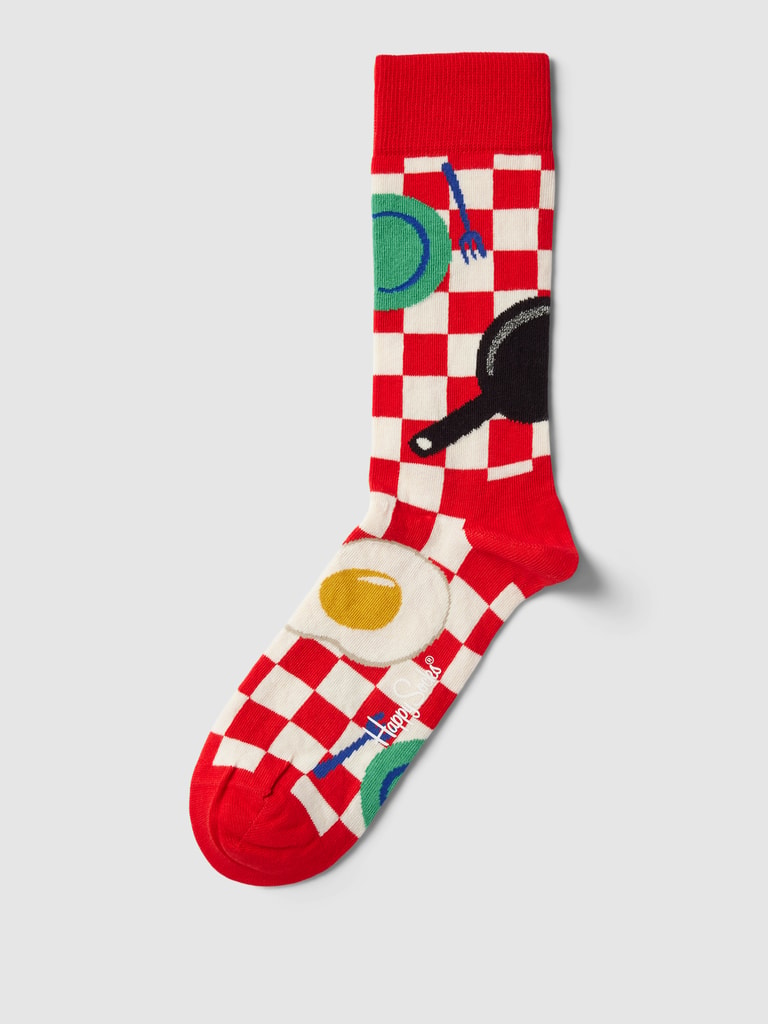 Happy Socks Socken mit Allover-Print Modell 'Early Bird' (rot) online ...