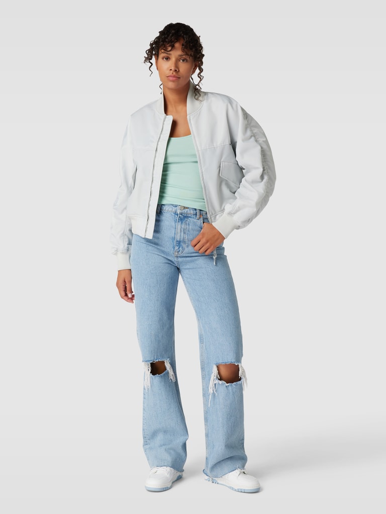 QS Top mit Label-Detail (mint) online kaufen