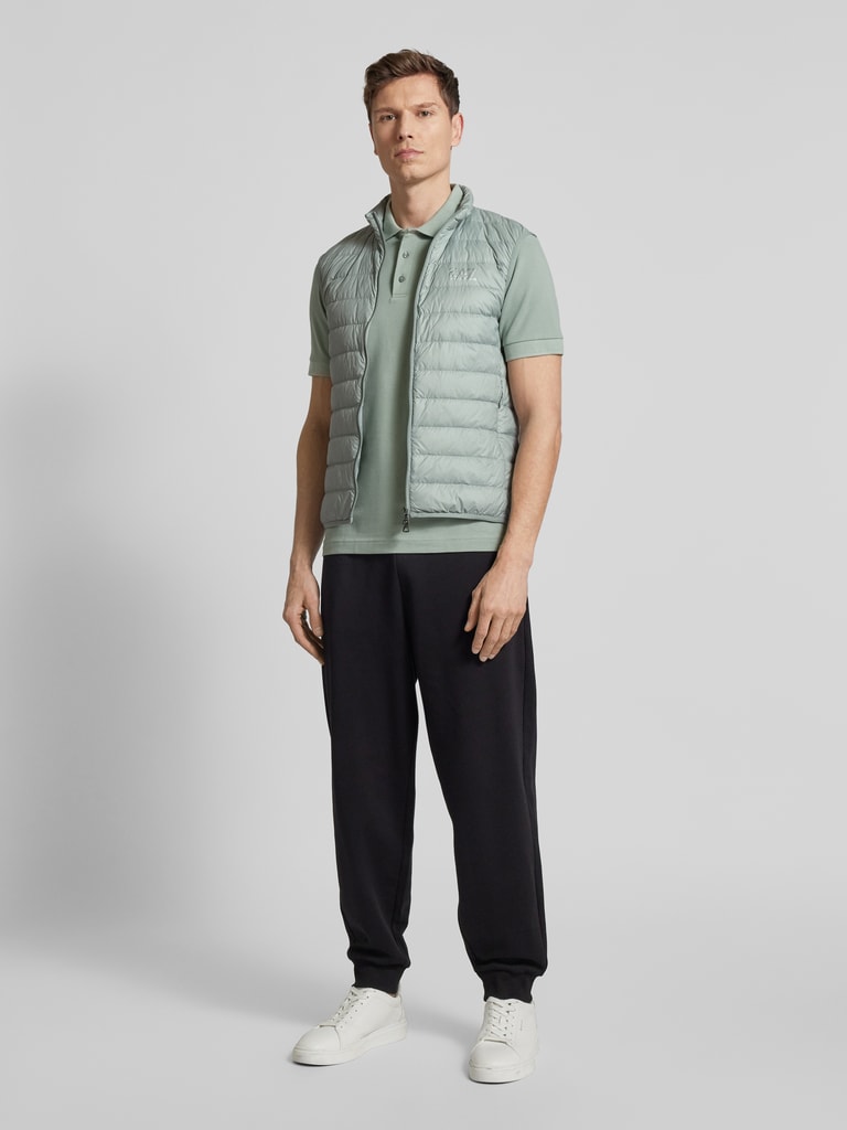 EA7 Emporio Armani Steppweste mit Stehkragen Modell 'TRAIN CORE' (mint ...