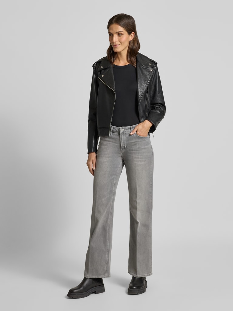Someday Jeans mit 5-Pocket-Design Modell 'Carie' (silber) online kaufen