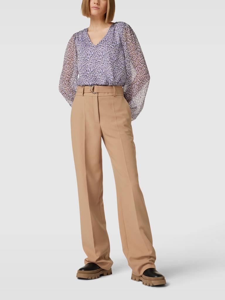 Vila Bluse mit Allover-Muster Modell 'Vifalia' (flieder) online kaufen