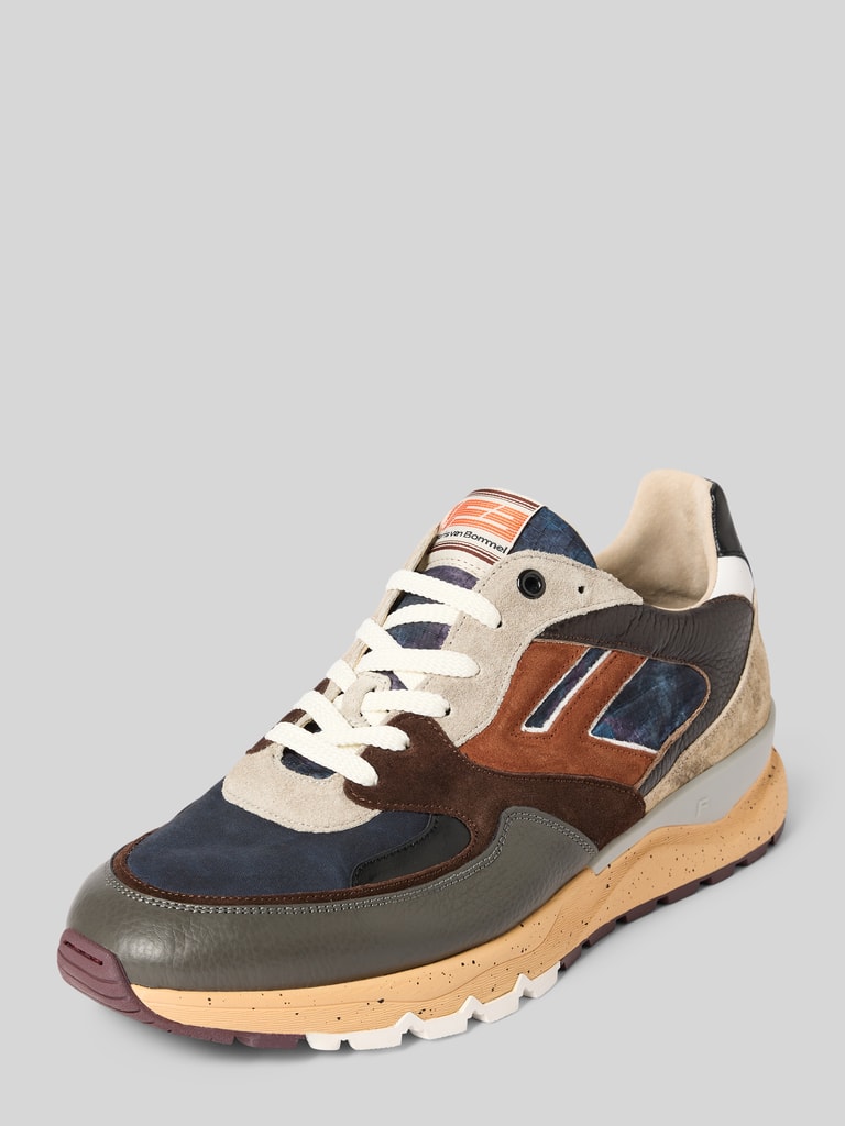 Floris van Bommel Sneaker mit Schnürung Modell 'De Treener' (marine ...