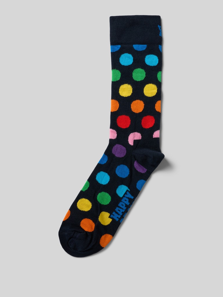 Happy Socks Socken mit geripptem Abschluss (marine) online kaufen