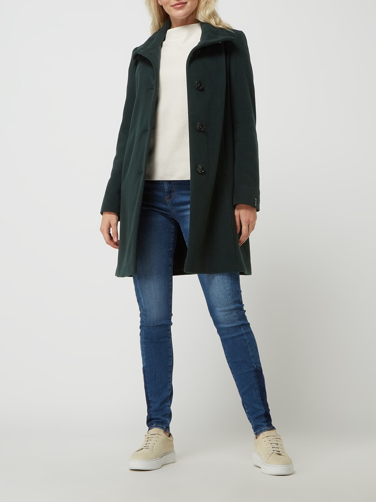 Milo Coats Mantel mit Kaschmir-Anteil Modell 'Lisette' (dunkelgruen ...