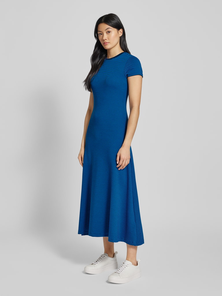 Polo Ralph Lauren T-Shirt-Kleid mit Streifenmuster (blau) online kaufen